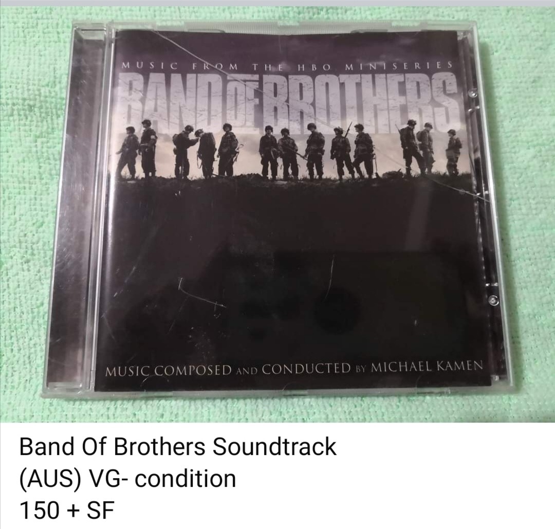 Band Of Brothers Soundtrack CD (unsealed), Hobbies & Toys, Music ...