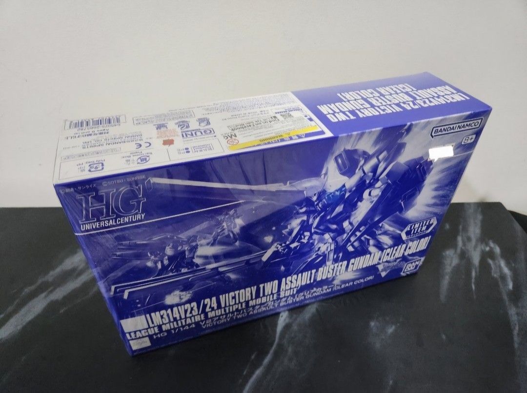 Bandai HGUC Victory Two V2 Assault Buster Gundam Limited Expo Item Clear ver., Hobbies & Toys ...