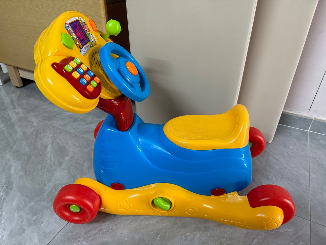 Vtech BB玩具車 /學行車 /音樂搖搖馬, 兒童＆孕婦用品, 嬰兒玩具 - Carousell