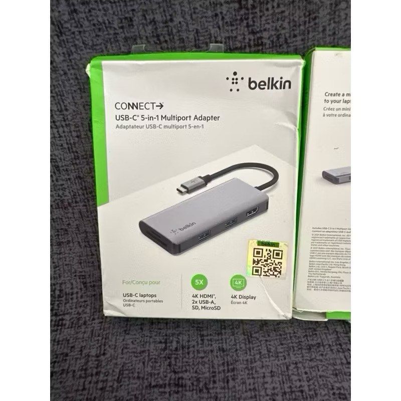Belkin USB-C 7-in-1 Multiport Hub Adapter, Computers & Tech, Parts ...