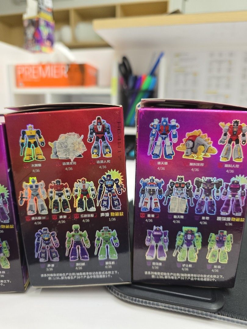 Blokees Transformers SECRET Chase Optimus Prime Shockwave Bumblebee ...