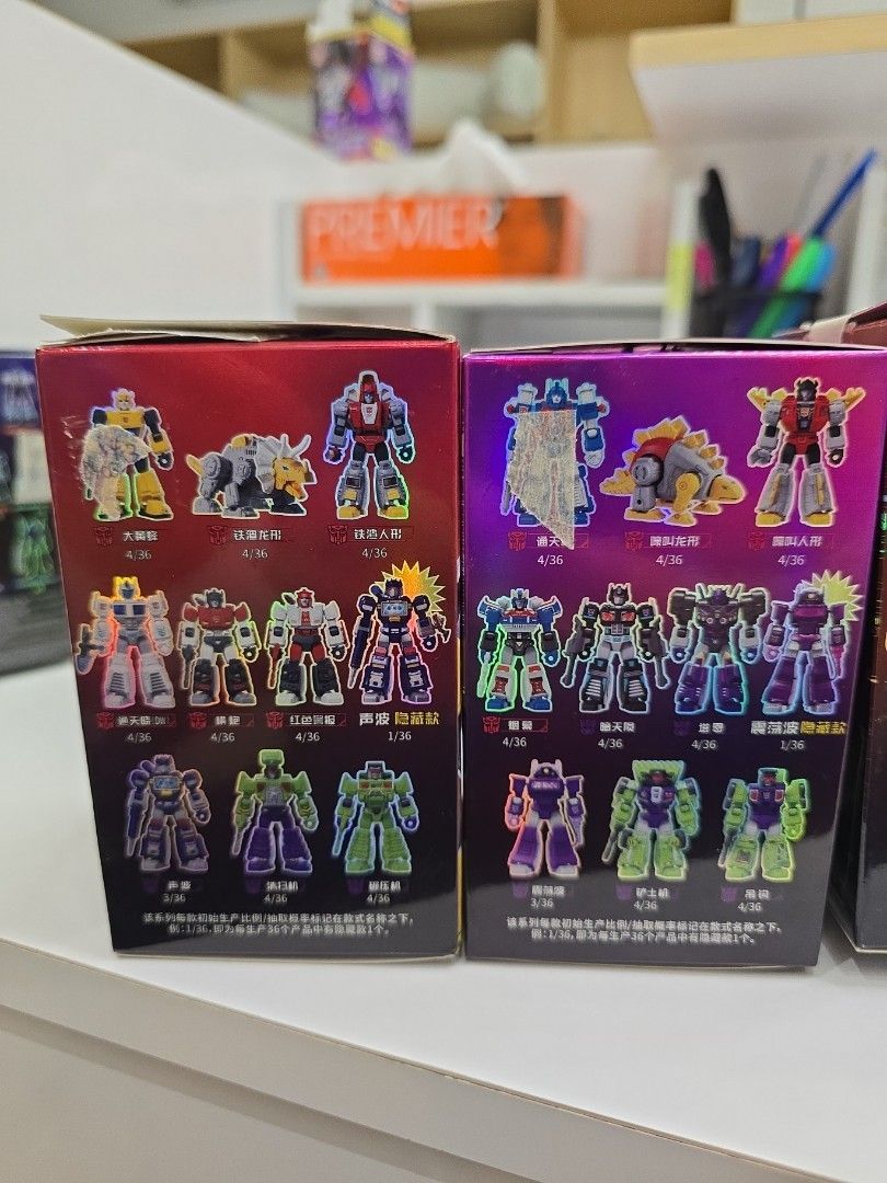 Blokees Transformers SECRET Chase Optimus Prime Shockwave Bumblebee ...