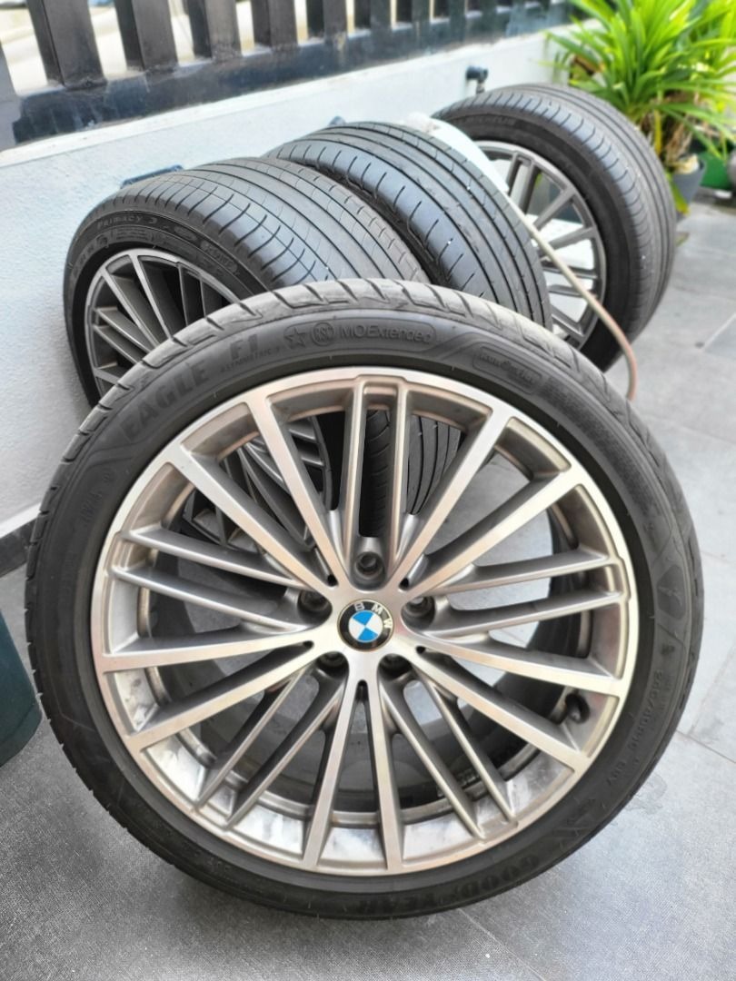 BMW 19" Rim G20 G30 sport rim wheel 635 with tires tyres 320i 330i 330e ...