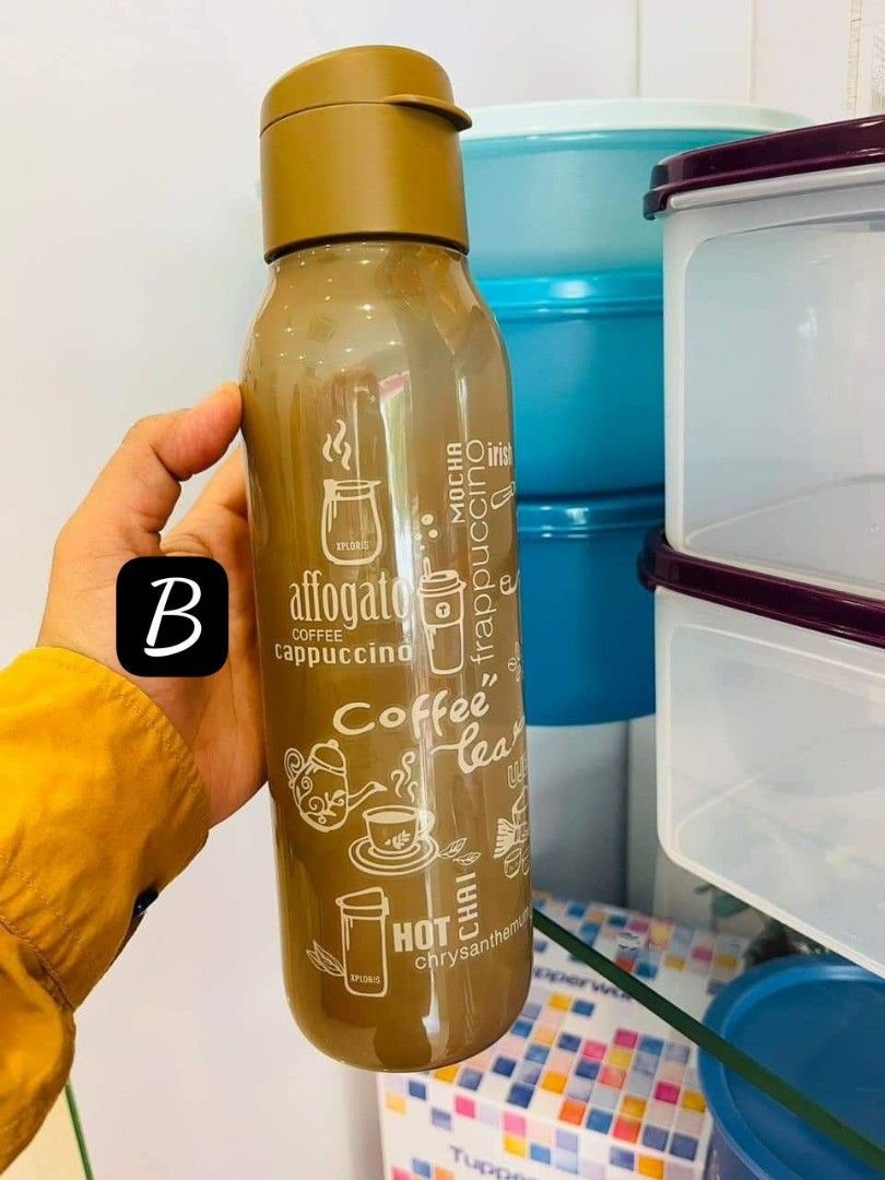 Botol air 750ml tupperware, Furniture & Home Living, Kitchenware ...