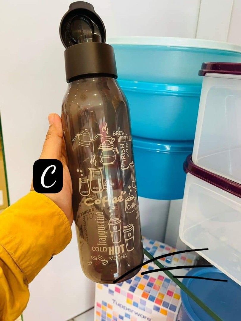 Botol air 750ml tupperware, Furniture & Home Living, Kitchenware ...