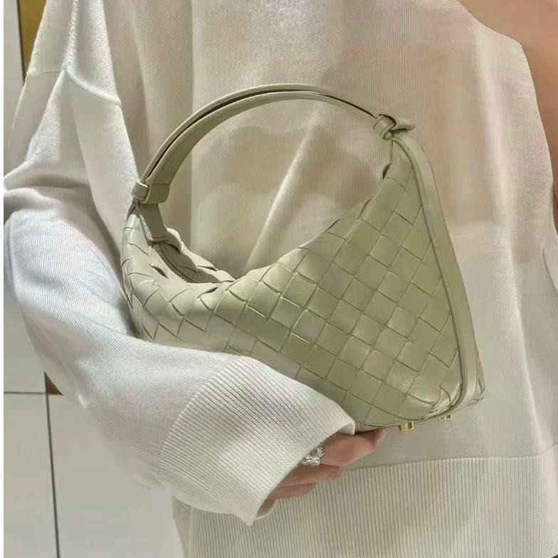 Bottega Veneta BV Wallace Mini Bag 編織牛皮迷你 洞石綠 手袋 754443V3IV12916, 名牌, 手 ...