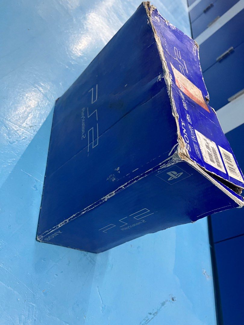 ps2 slim empty box