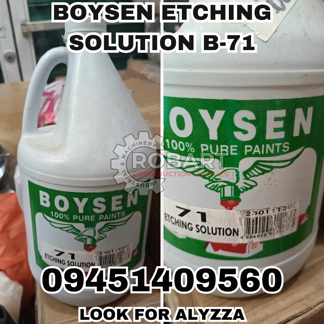 boysen etching solution b-71, Commercial & Industrial, Construction ...