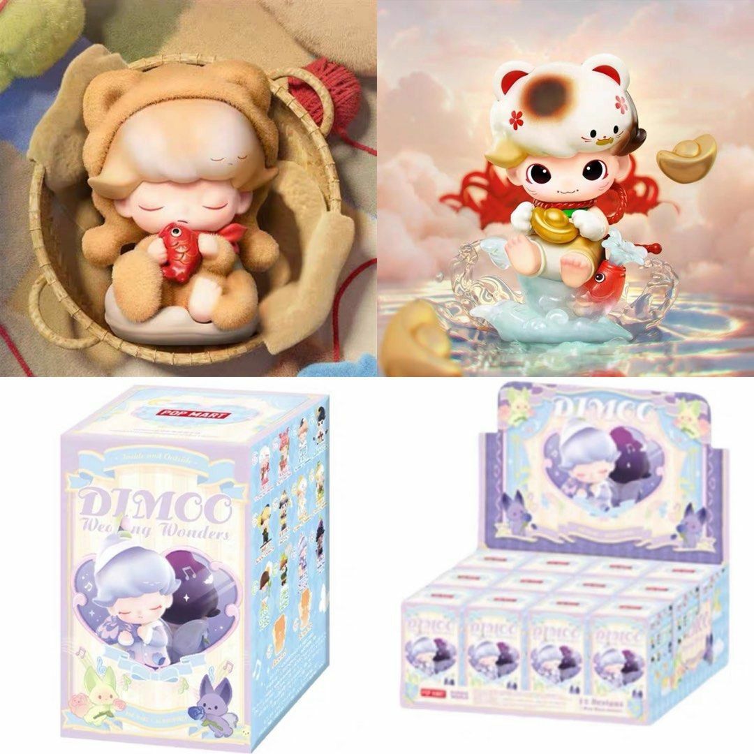 [BRAND NEW! POPMART] POPMART DIMOO WEAVING WONDERS SERIES FULL SET AND ...