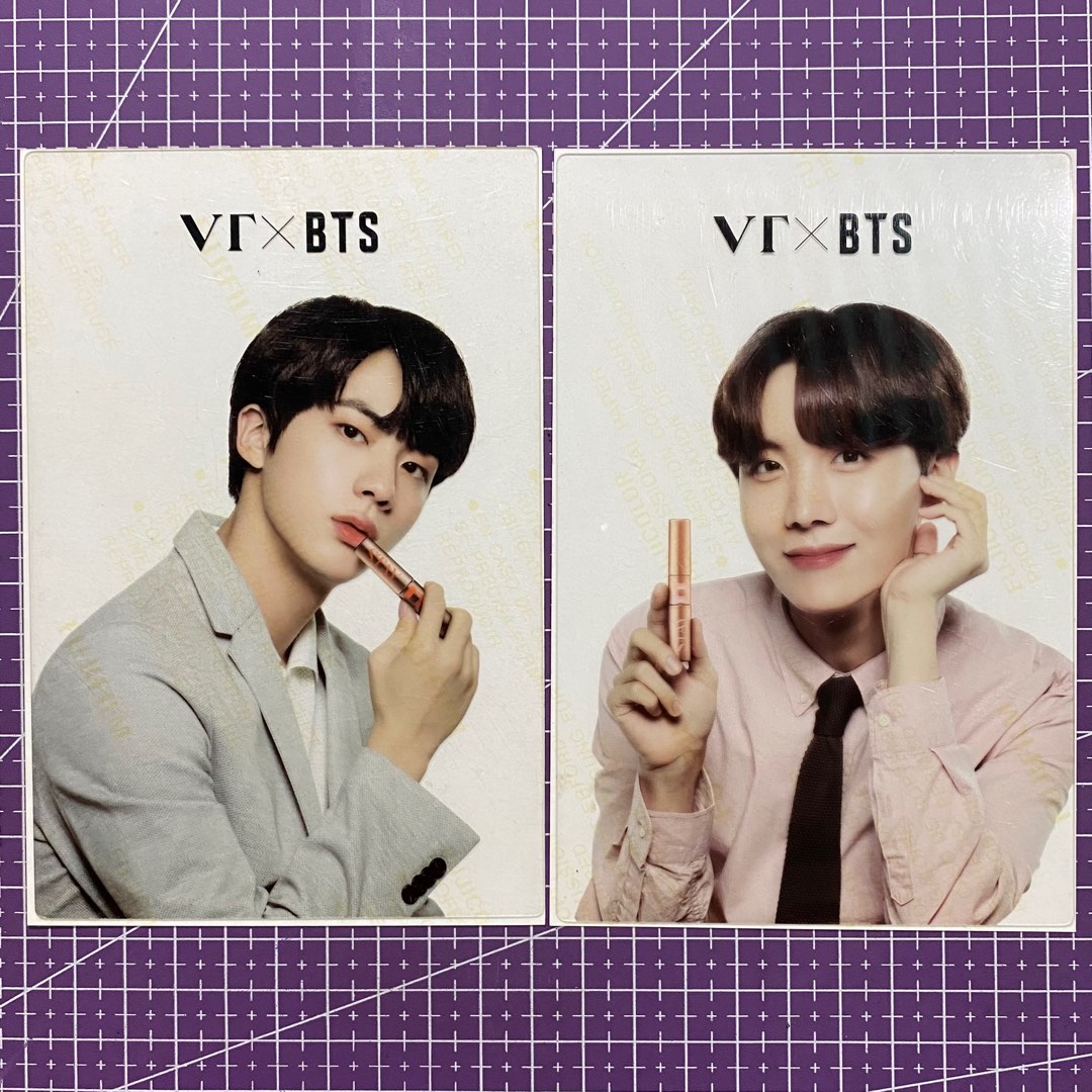 bts vt cosmetics limited edition clear postcards set, Hobbies & Toys, Memorabilia & Collectibles ...