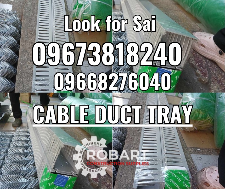 Cable Duct Tray, Commercial & Industrial, Construction Tools ...