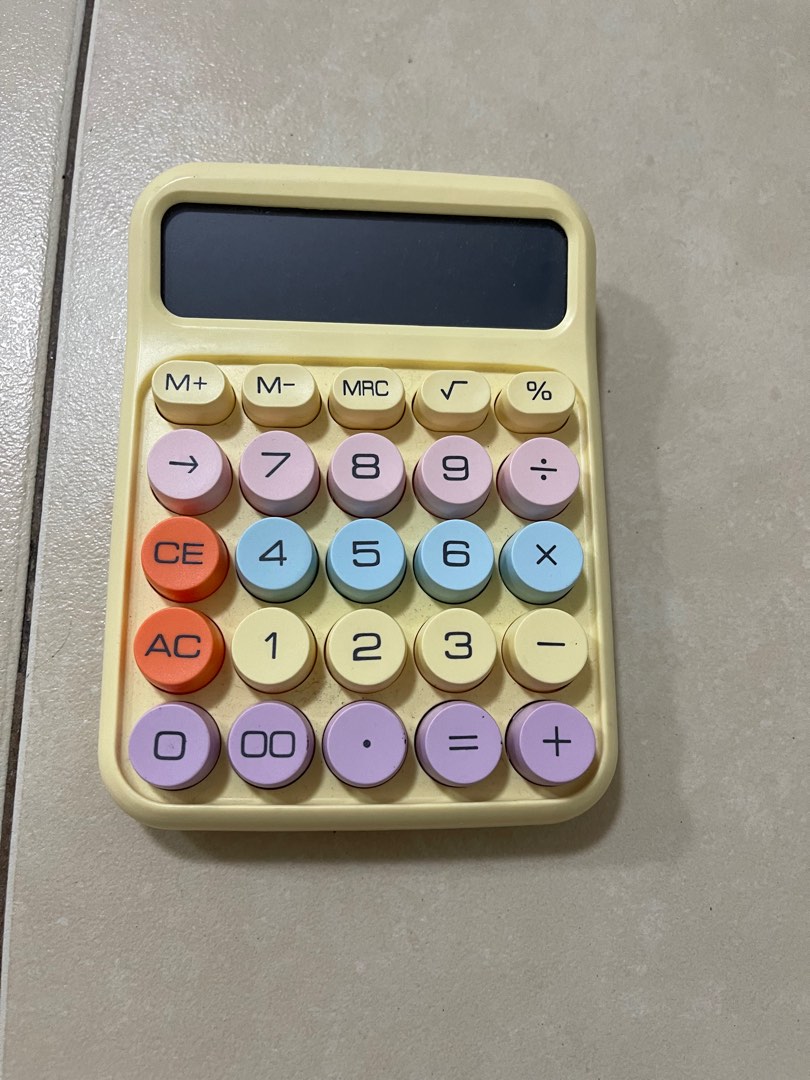 calculator/ shell display light, Hobbies & Toys, Stationary & Craft ...