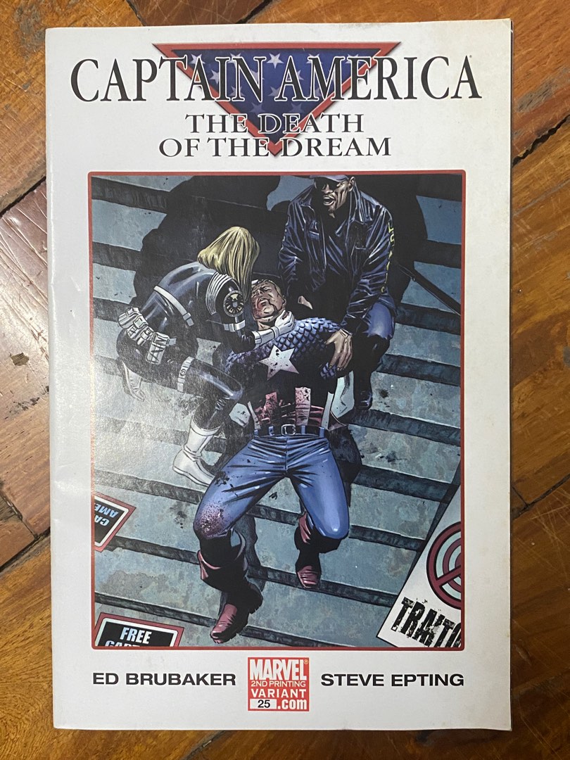 Captain America - The Death Of The Dream #25 Marvel Comics 2nd Printing ...