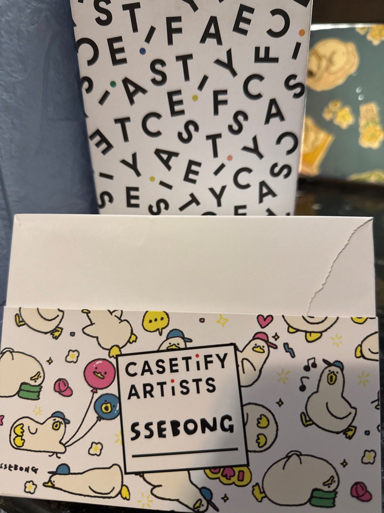 正品有單casetify X SSEBONG Couch Duck Collectible Earbuds 可愛鴨仔Case ...