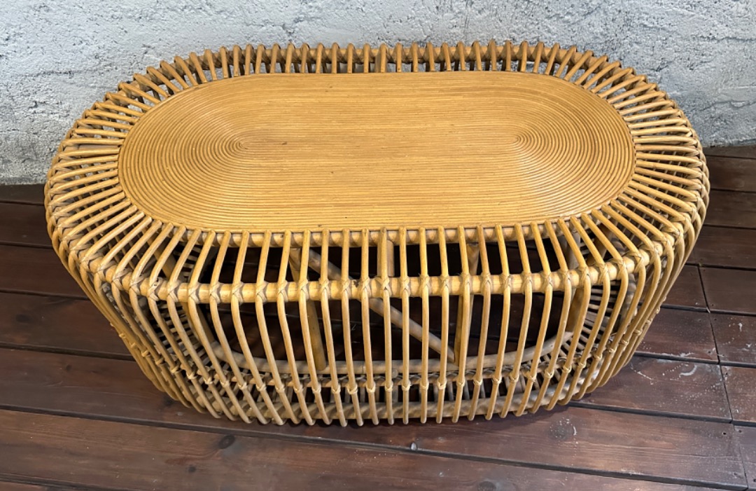 Charming Rattan Center Table, Furniture & Home Living, Furniture ...