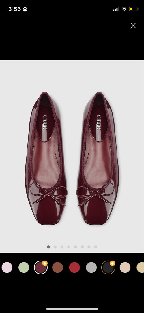 cider ballet mary jane flats in wine, Women's Fashion, Footwear, Flats ...