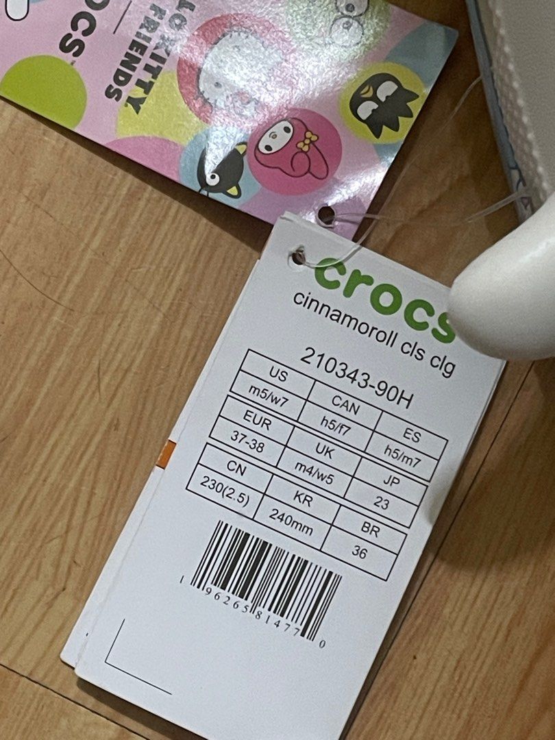 Cinnamoroll sanrio crocs AUTHENTIC with receipt bought in vietnam ...
