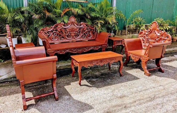 Narra Set Design Abubot Sala Set Yakal Narra Set Of 4 | Shopee