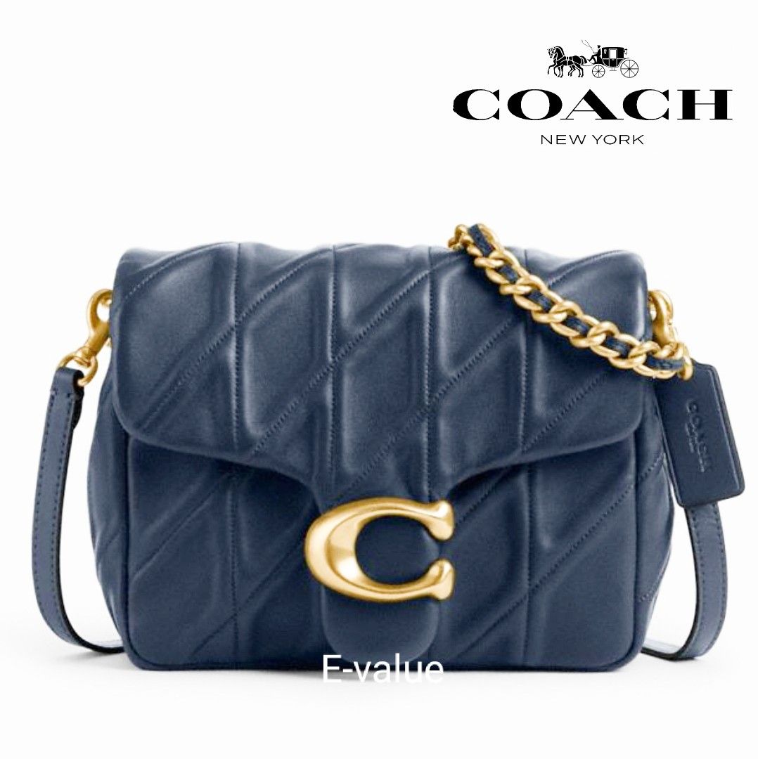 Coach Original Navy Blue Times Square Tabby 20 Shoulder Crossbody Bag ...