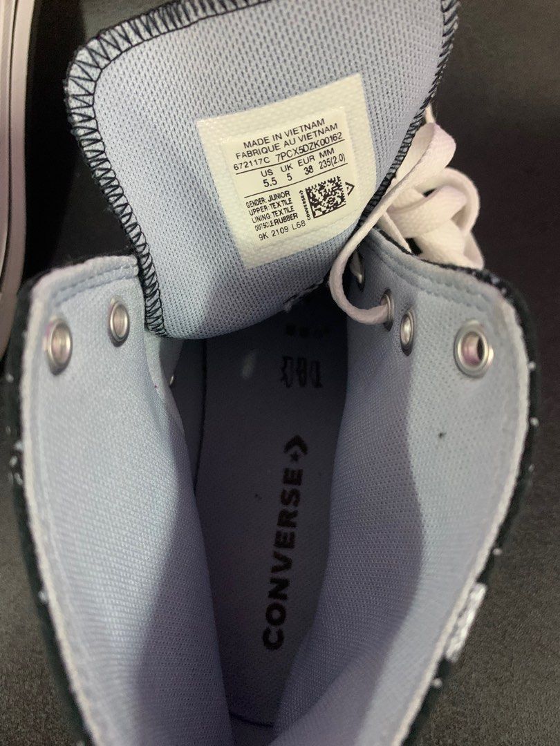 Converse Chuck Taylor All Star EVA Platform High GS 'Constellations ...