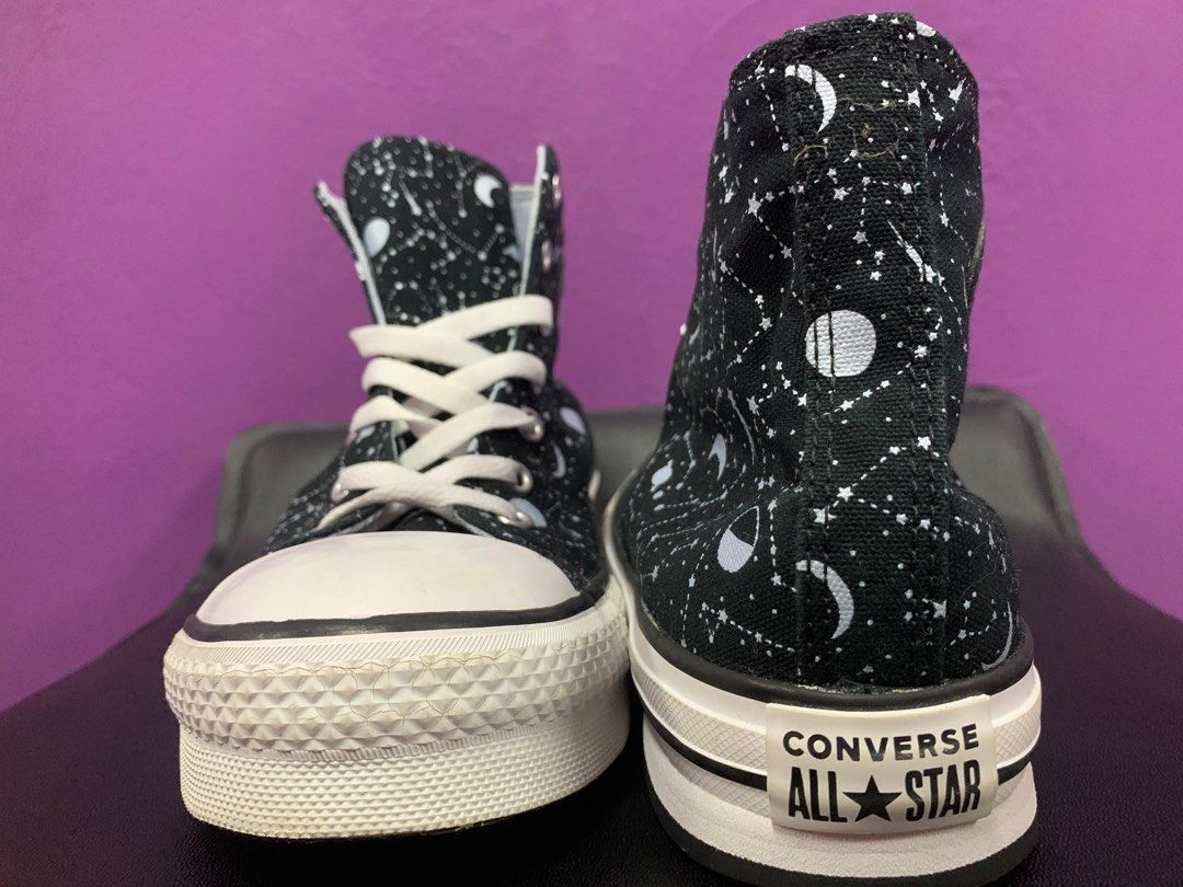 Converse Chuck Taylor All Star EVA Platform High GS 'Constellations ...
