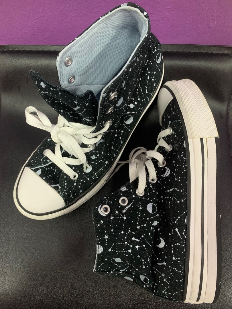 Converse Chuck Taylor All Star EVA Platform High GS 'Constellations ...