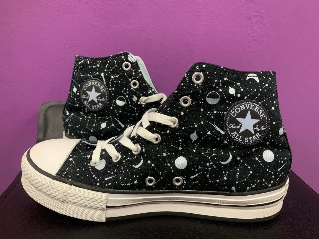 Converse Chuck Taylor All Star EVA Platform High GS 'Constellations ...