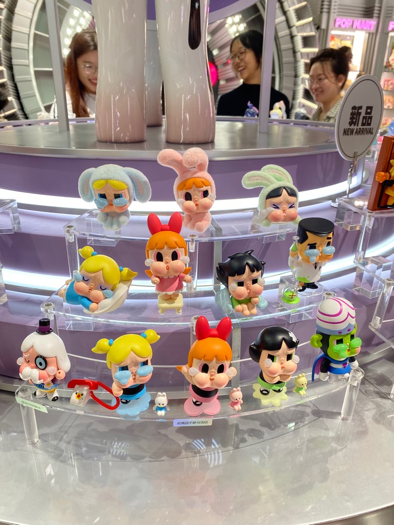 [INSTOCK] POPMART CRYBABY x POWERPUFF GIRLS SERIES FIGURES, Hobbies ...