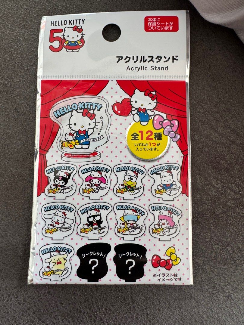 Daiso Sanrio acrylic stand, Hobbies & Toys, Toys & Games on Carousell