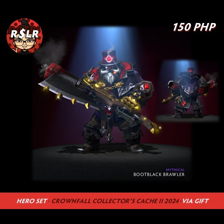 DOTA 2 Crownfall Collector's Cache II 2024 - Axe: Bootblack Brawler ...