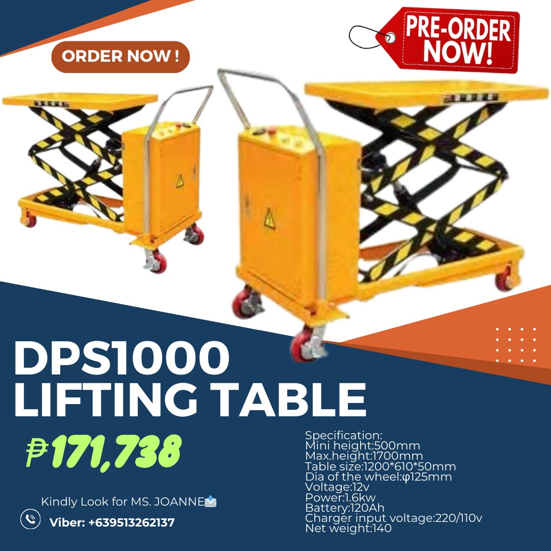 DPS1000 Lifting Table, Everything Else, Others on Carousell