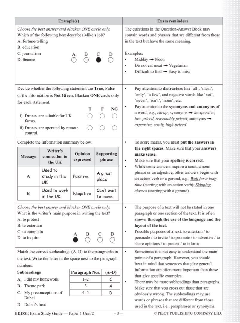 DSE English guide, 興趣及遊戲, 書本 & 文具, 教科書 - Carousell