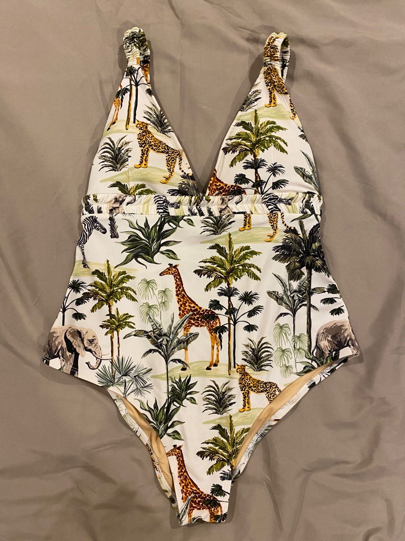 Eighth Mermaid Safari Print Limited Ed Swimsuit, Women's Fashion ...