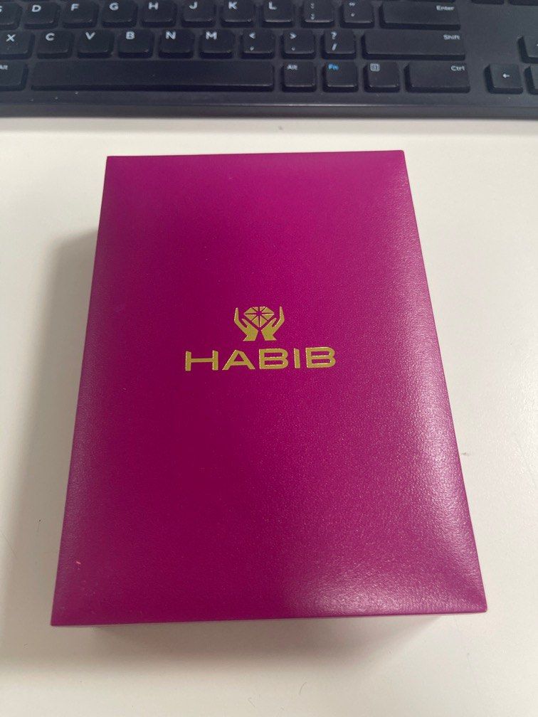 Habib Jewellery Set box, Women's Fashion, Jewelry & Organisers, Body ...