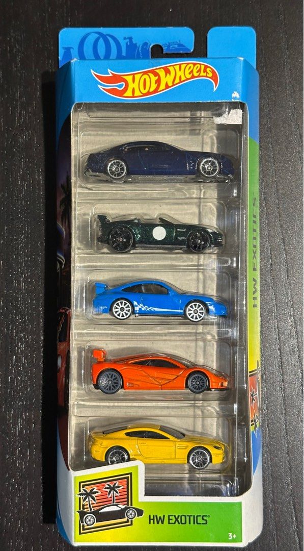 Hot Wheels HW Exotics 5-Pack, Hobbies & Toys, Toys & Games on Carousell
