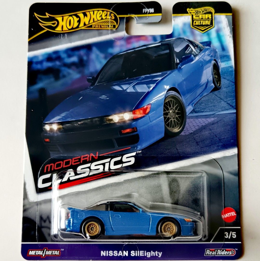 HOT WHEELS PREMIUM CAR CULTURE 2024 Modern Classic Nissan SilEighty ...