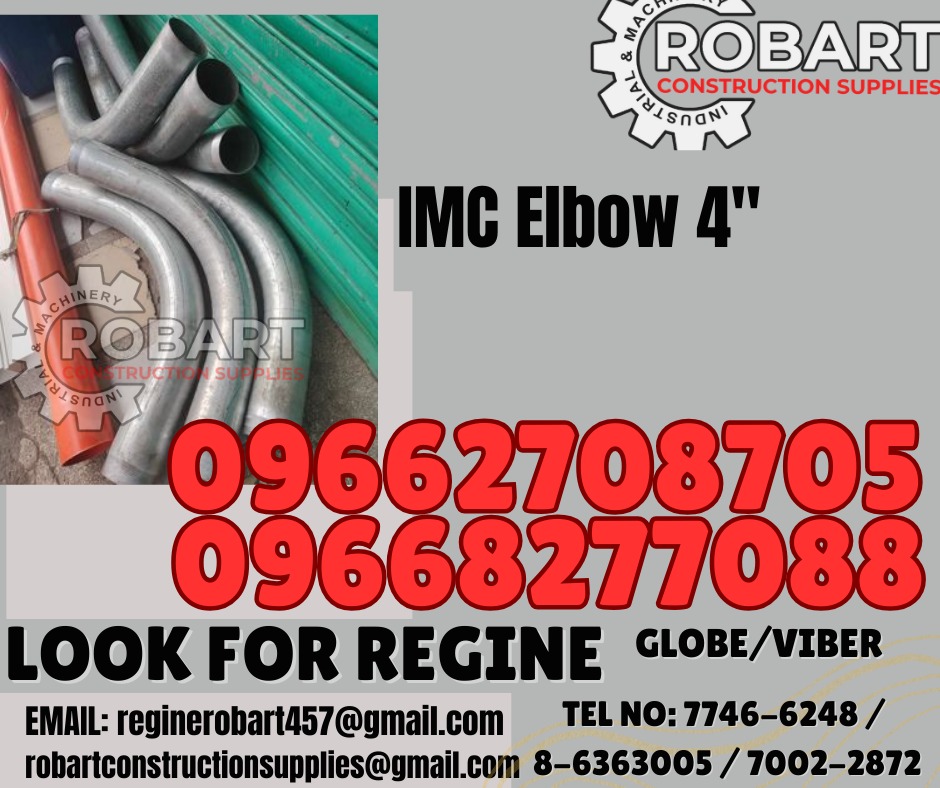 IMC Elbow 4", Commercial & Industrial, Construction Tools & Equipment ...