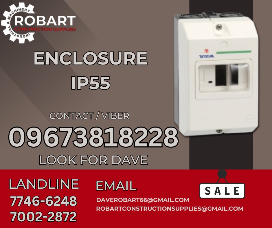 IP55 ENCLOSURE, Commercial & Industrial, Industrial Equipment on Carousell
