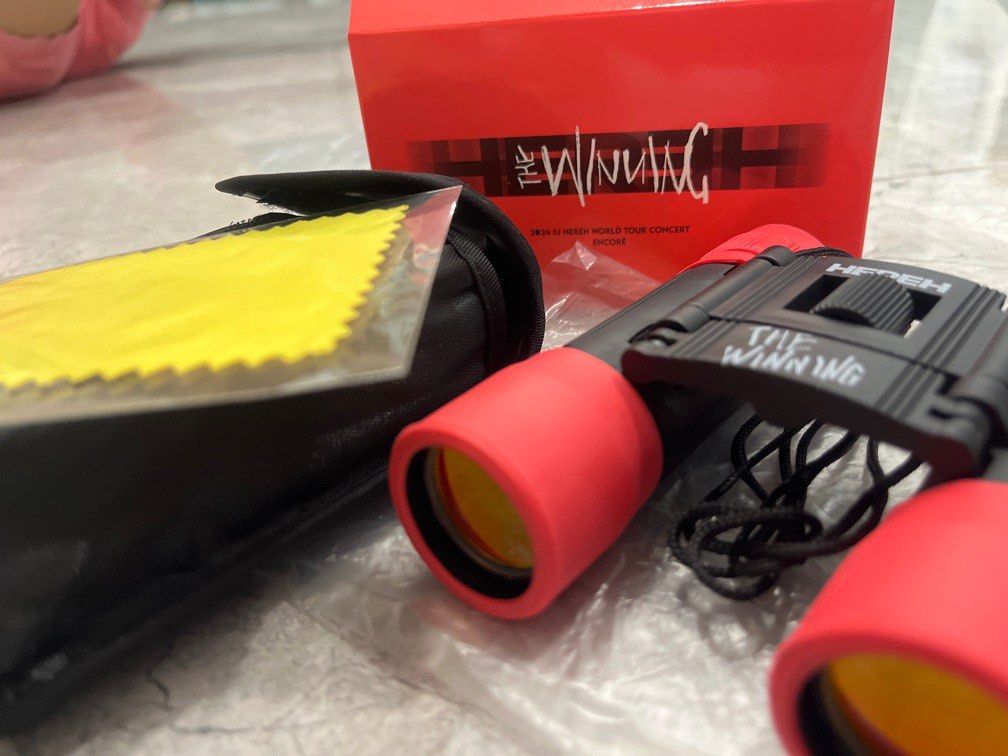 IU The Winning Encore Concert Door Gift - Binoculars (21 Sep - red ...