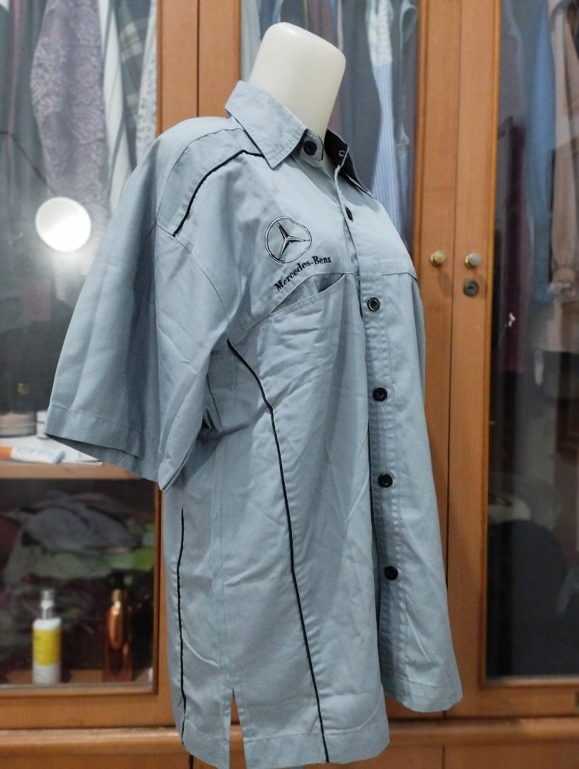 Kemeja kerja kemeja Mercedez Benz kemeja mercy size XL preloved l4030 ...