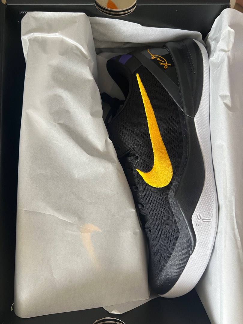 Kobe 8 Proto Lakers Away, Men's Fashion, Footwear, Sneakers on Carousell