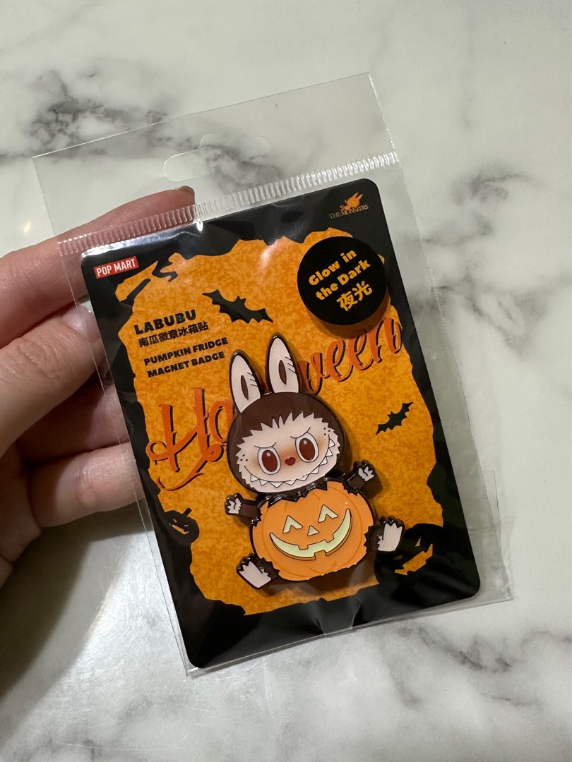 Popmart Labubu Halloween Fridge Magnet, Hobbies & Toys, Toys & Games on ...
