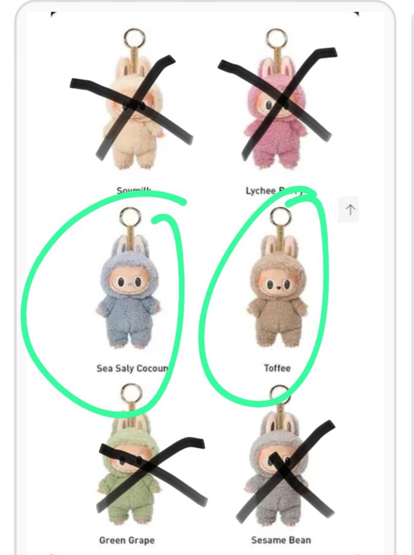 Labubu Sea Salt coconut or Toffee, Hobbies & Toys, Toys & Games on ...