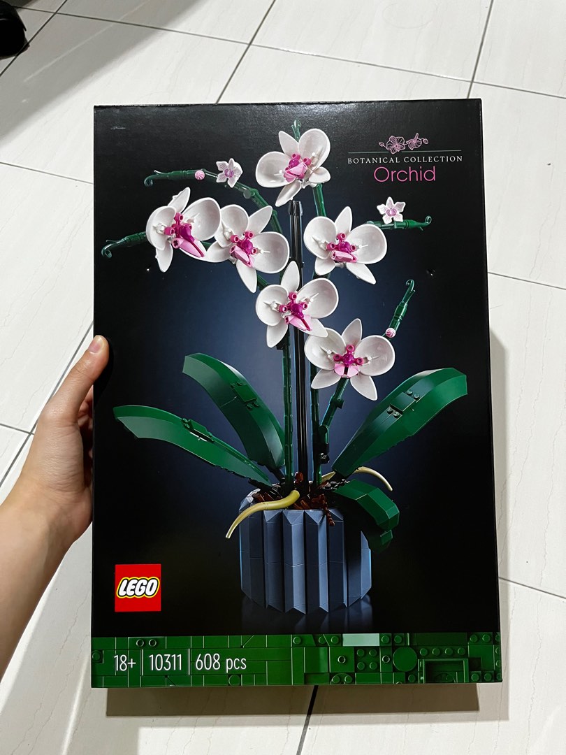 Lego Orchid botanical collection, Hobbies & Toys, Toys & Games on Carousell