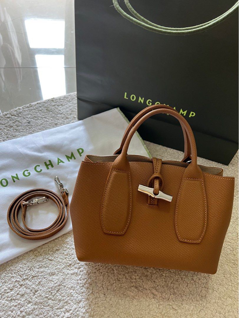 Longchamp Roseau Mini Crossbody Bag, Luxury, Bags & Wallets on Carousell