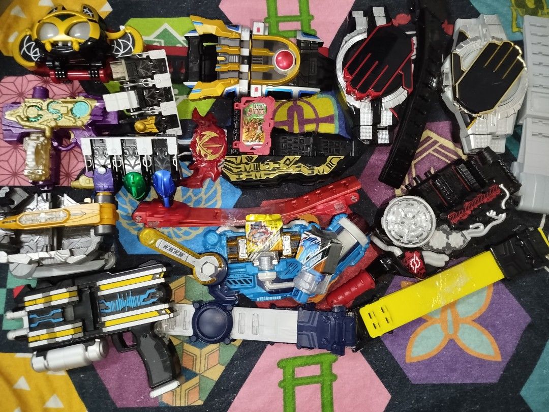 Lot DX Kamen Rider Kiva Ixa Wizard Build Grease Saber Diend (price refer picture), Hobbies ...
