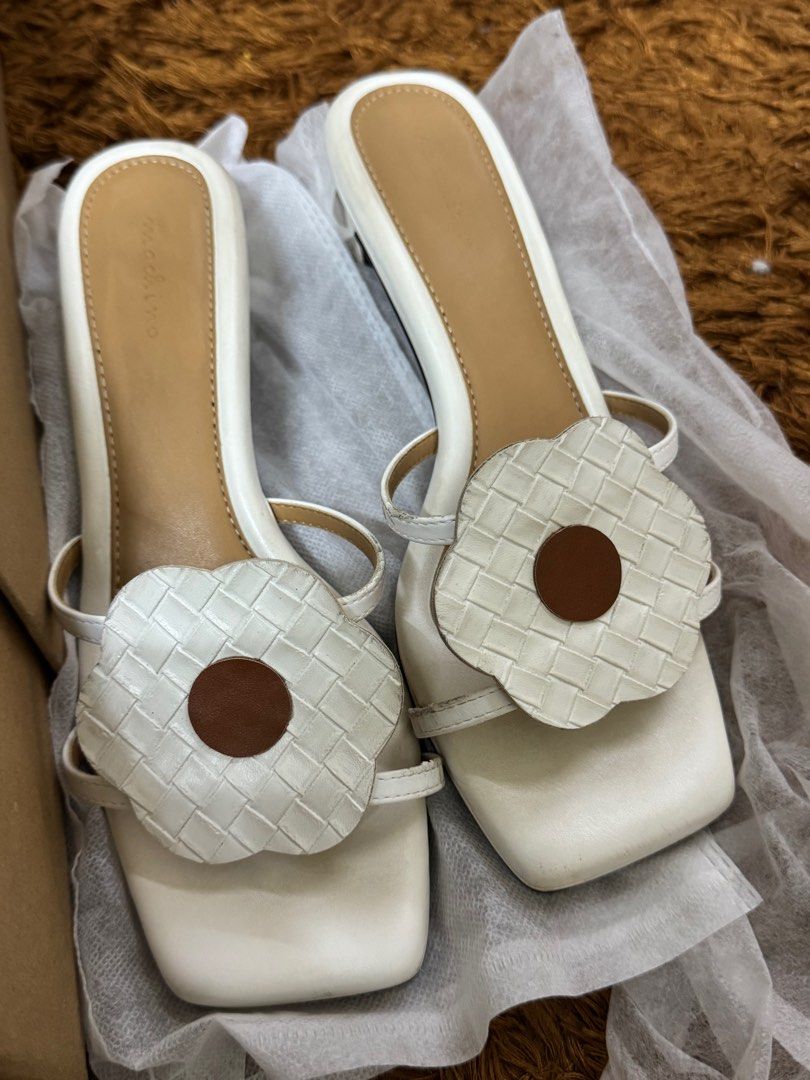 Machino Lady Hana White Heals Glowin Season Mac39, Women's Fashion ...