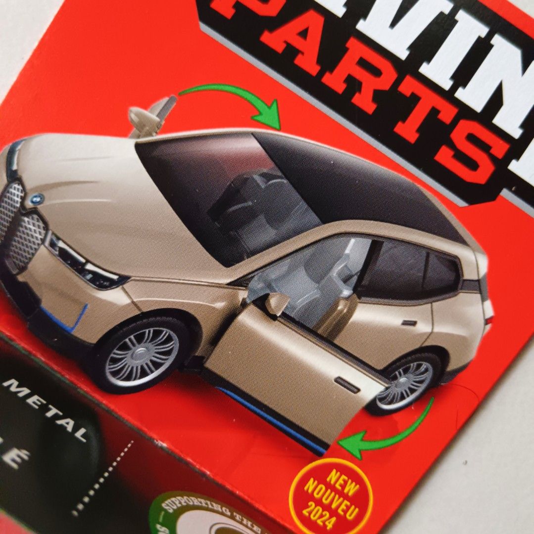 MATCHBOX MOVING PARTS New 2025 Model 2023 BMW iX, Hobbies & Toys, Toys ...