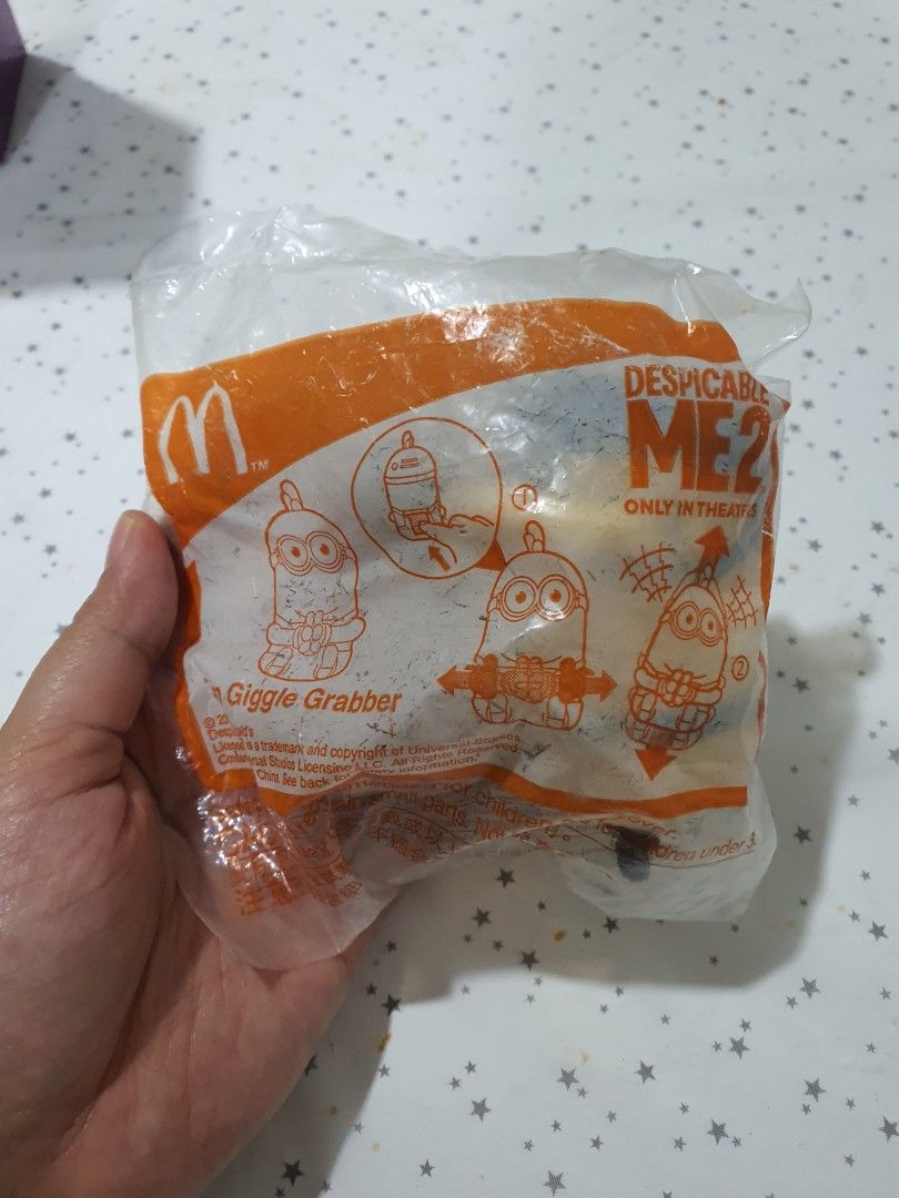 McDonald's Happy Meal Toy - Despicable Me 2 Giggle Grabber, Hobbies ...