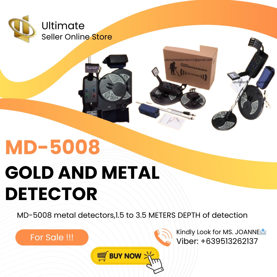MD-5008 GOLD AND METAL DETECTOR, Everything Else, Others on Carousell
